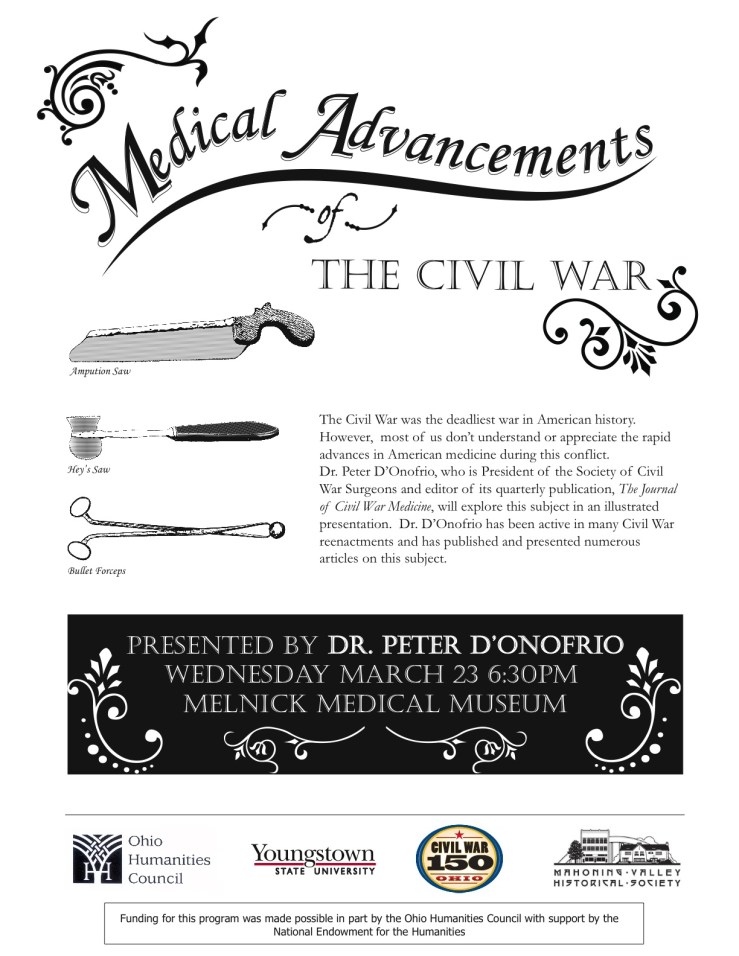Medical Advancements of the Civil War – Melnick Medical Museum